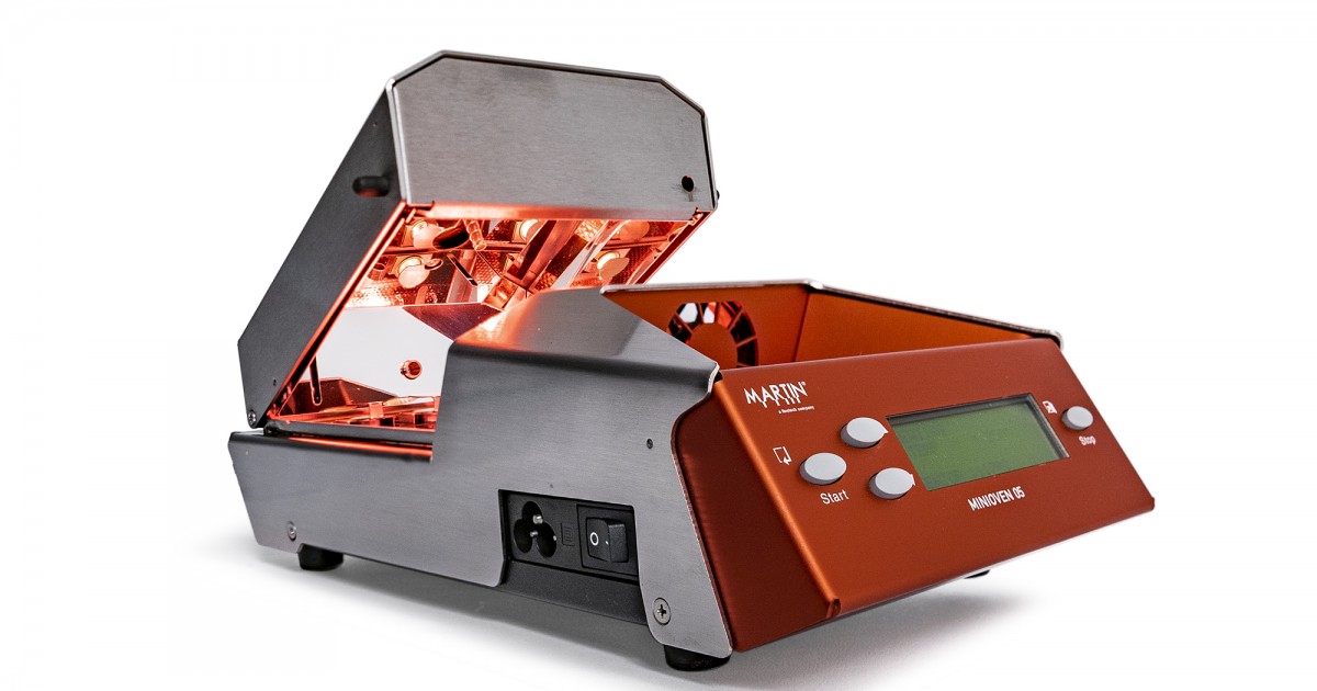 Reflow oven MINIOVEN 05 for reballing BGA, CSP component | Martin